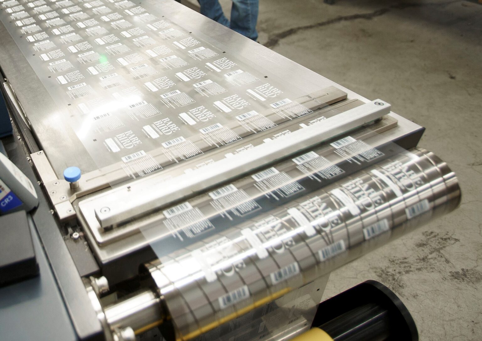 Custom Transparent and Clear Product Labels | Blue Label