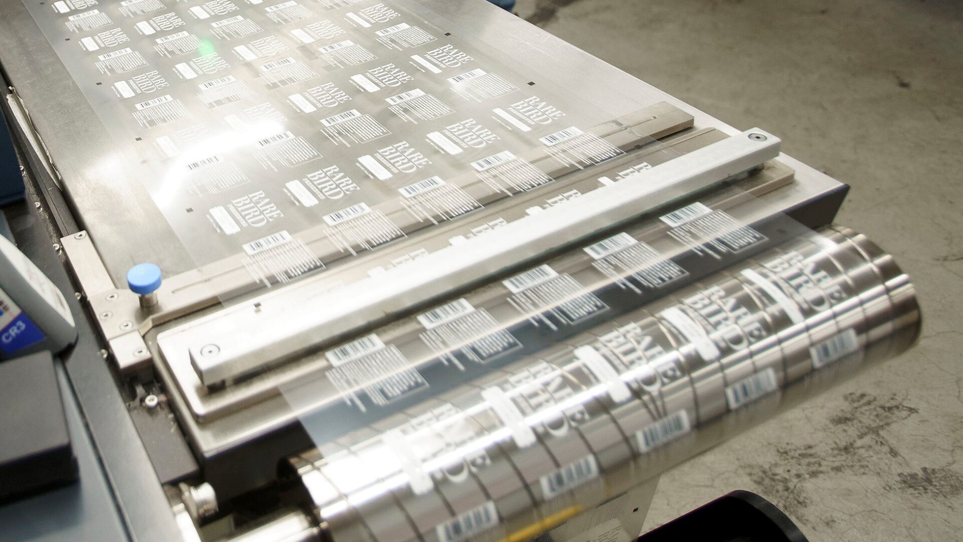 Custom Transparent and Clear Product Labels | Blue Label