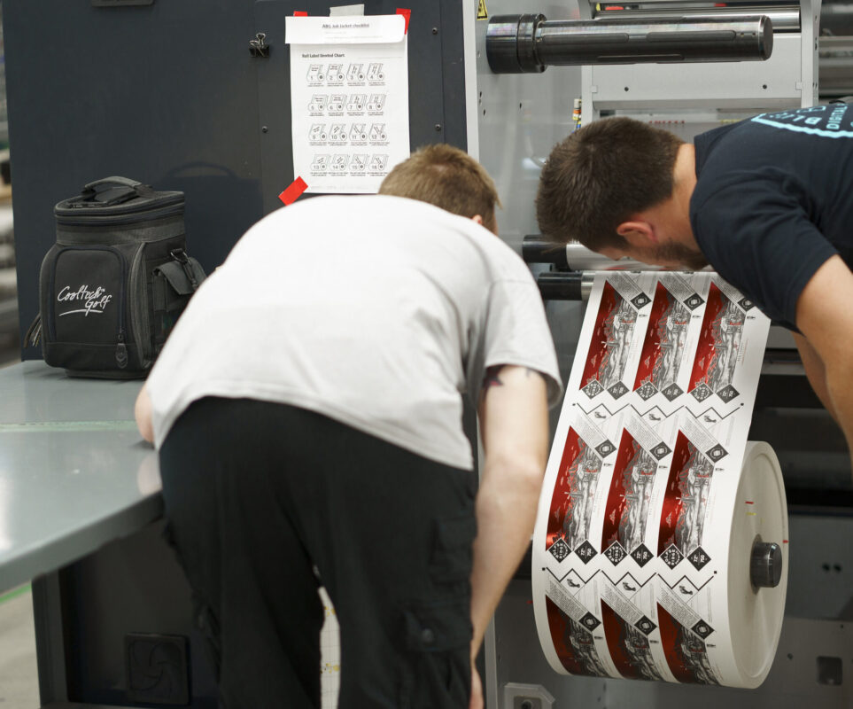 Custom Beer Crowler Labels for Breweries | Blue Label Packaging