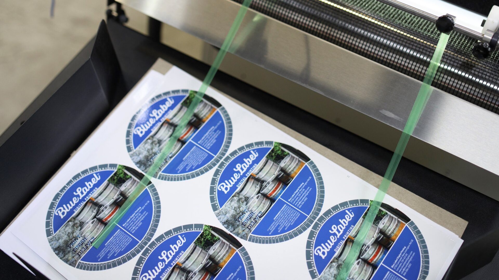 Custom Beer Keg Collars | Blue Label Packaging