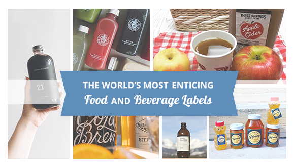 Custom Food & Beverage Label Designs with Product Label Examples