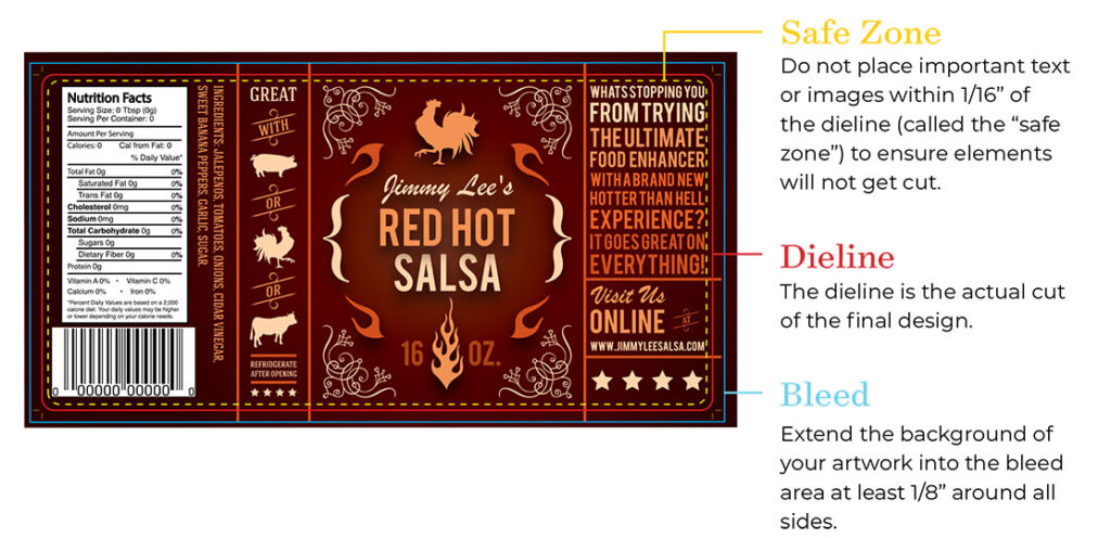 Artwork File Standards - Blue Label Packaging