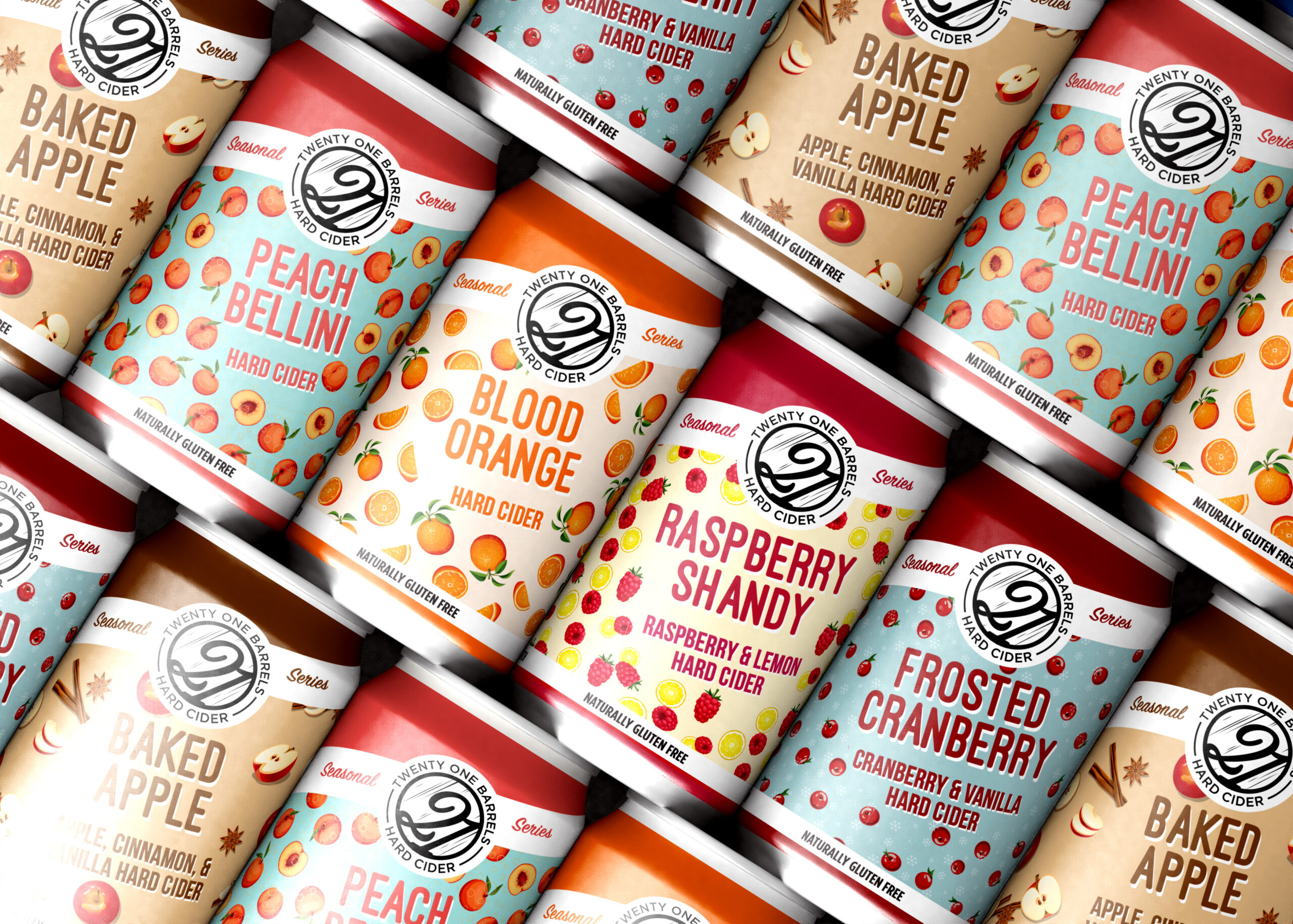 Elbongurk Branding & Design - Blue Label Packaging