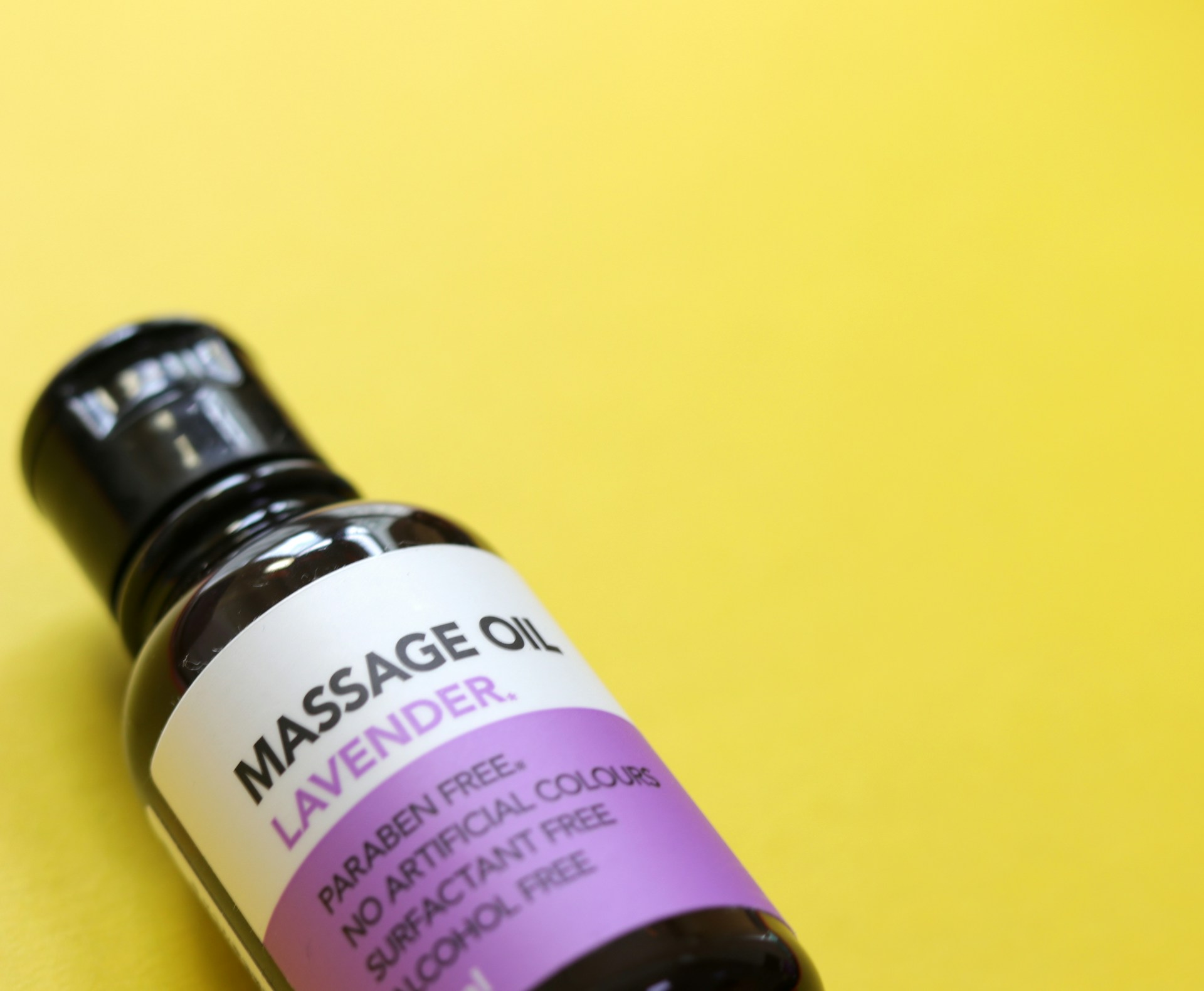 Massage Oil Labels | Blue Label Packaging