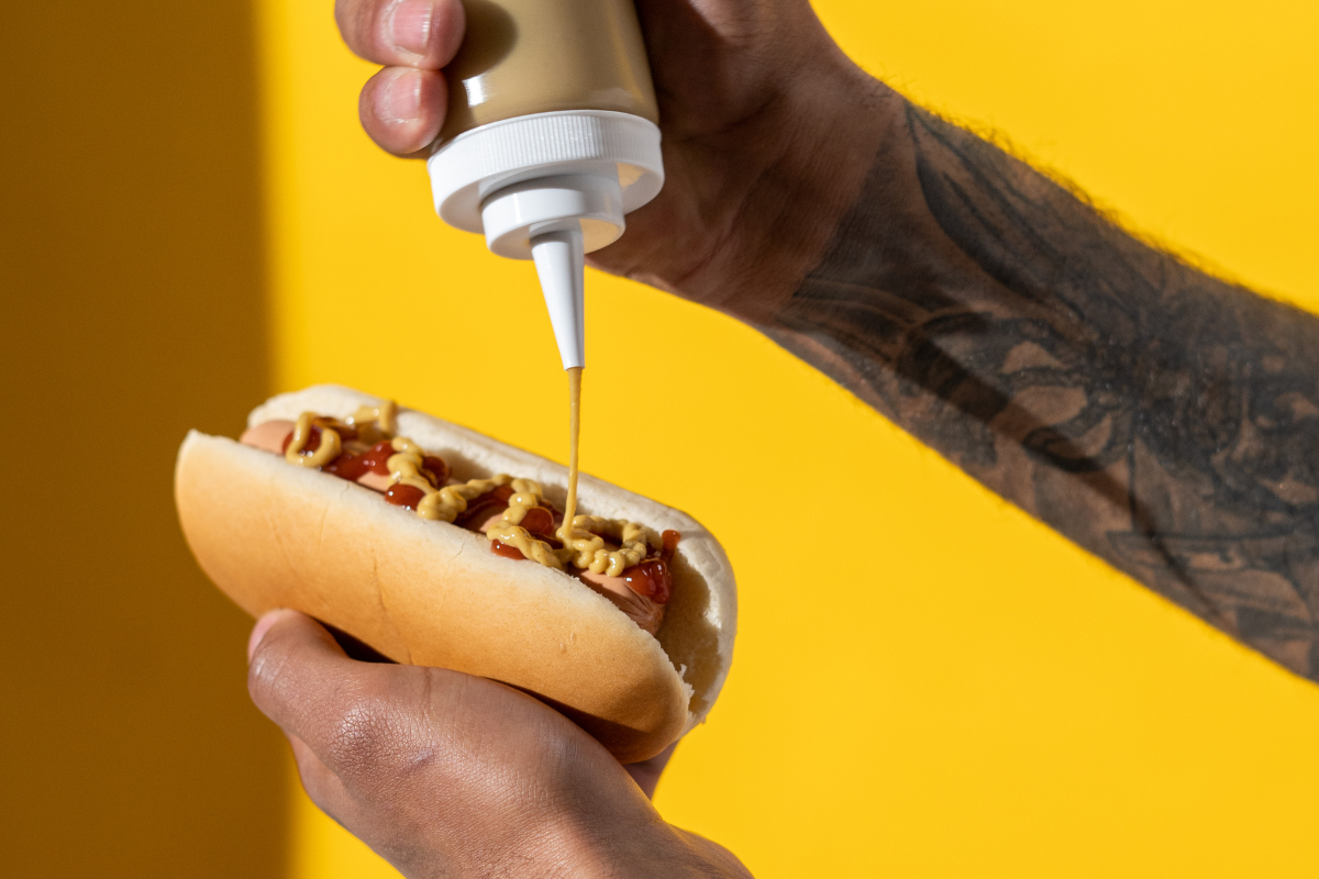 Mustard Labels | Blue Label Packaging